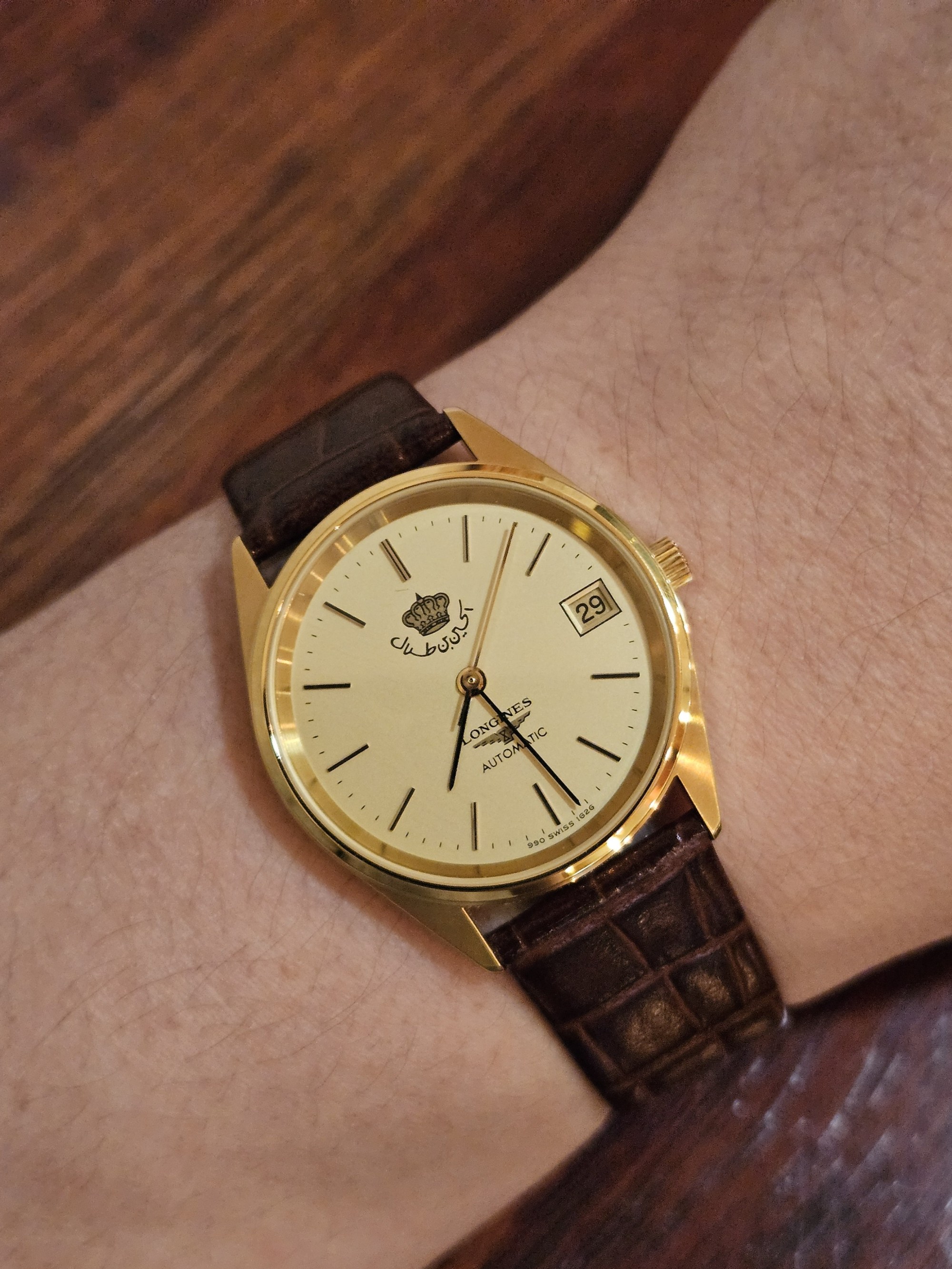 Longines, King Hussein of Jordan – HUGH SHIN